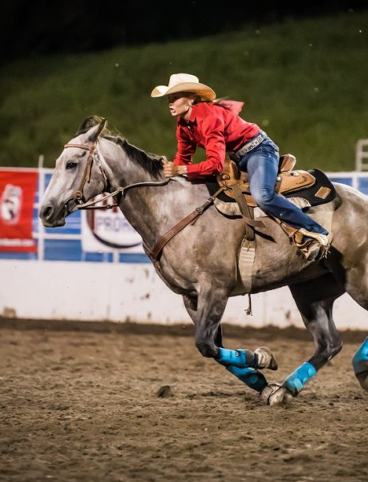 Cowgirl Barrel Racing | Steamboat Pro Rodeo