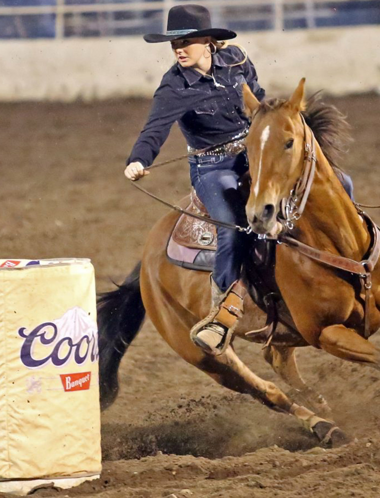 Cowgirl Barrel Racing | Steamboat Pro Rodeo